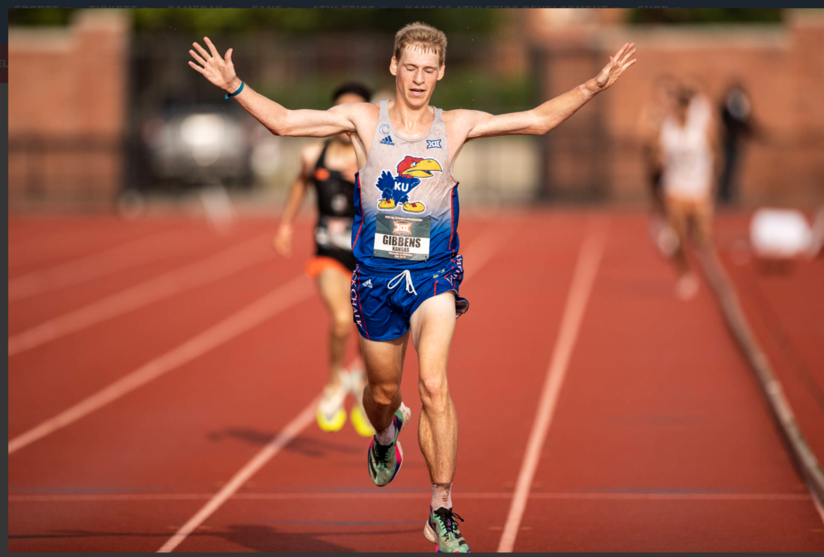 KU men finish third in Big 12 track and field championships, with long ...